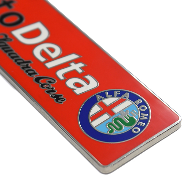 Alfa Romeo Auto Delta Squadra Corse Metal Emblem : Italian Auto Parts ...